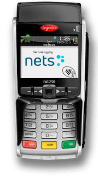 Betalingsterminal: iWL250G (GPRS - mobil betalingsterminal)